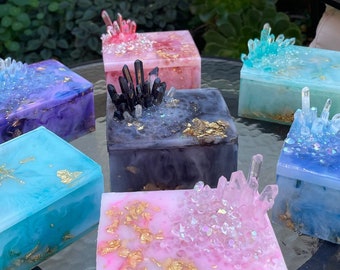 Crystal Resin Art - Etsy