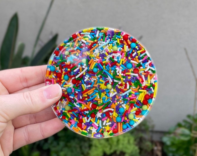 Colorful Birthday Party Coasters Candy Themed Coaster Sets - Etsy