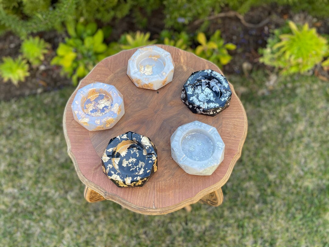 Handmade Ashtray With Customizable Color Options, Large Ashtrays With ...