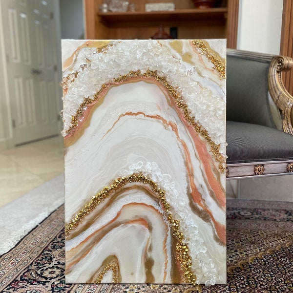Geode Painting - Etsy