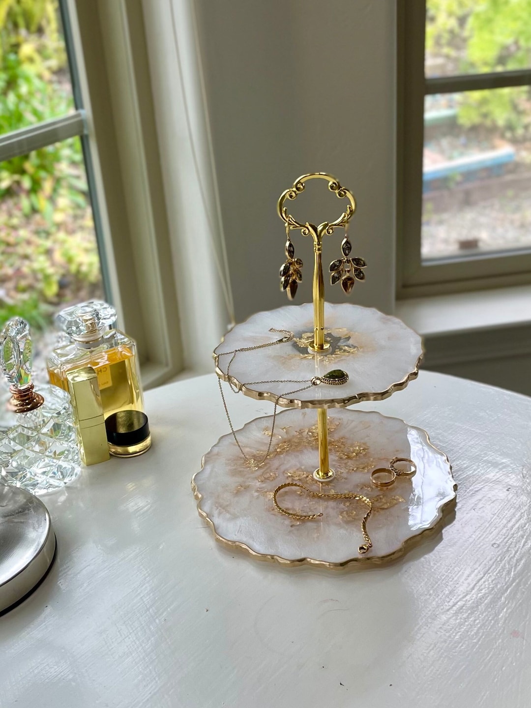 Custom Jewelry Stand, Display Stand for Rings Earrings and Bracelets ...