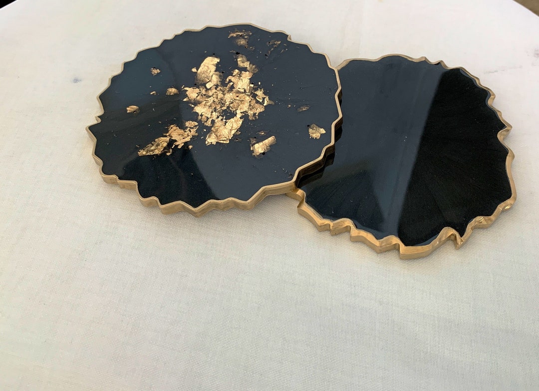 Double-sided Coaster Sets, Large Resin Coasters, Irregular Coasters ...
