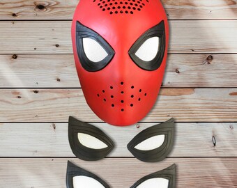 NEW Spiderman PS4 Faceshell Lenses Mask Spiderman Ps4 | Etsy