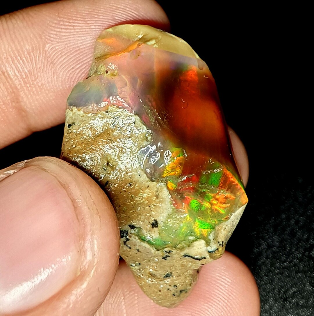 Opal Rough Ethiopian, Opal Raw Crystal, Opal Rough, Multi Fire Opal ...