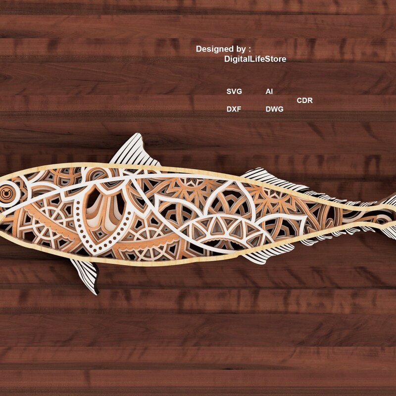 Fish Ruler Svg - Etsy
