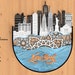 Layered Mandala New York Cityscape,laser Cut Files,laser Cut,engraving ...