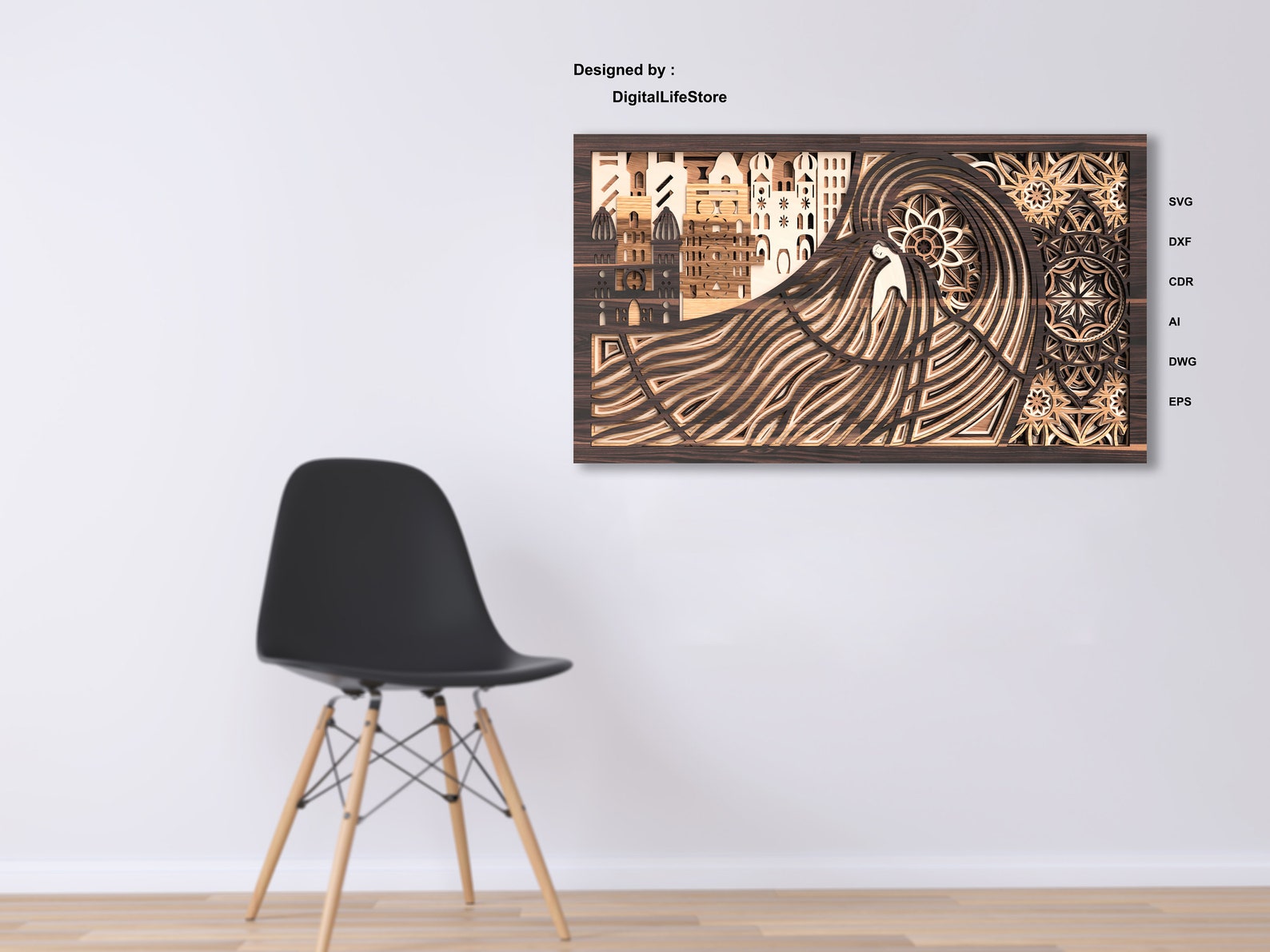 Layered Svg LASER CUT Filescnc Router Filescnc Fileslare | Etsy