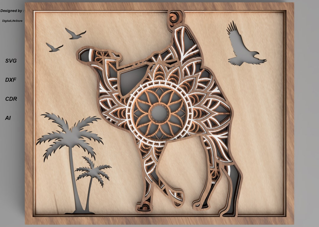 Multilayer Multilayer Laser Cut Files SVG Glowforge Files - Etsy