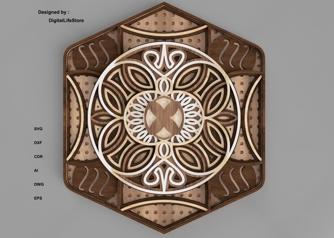Layered LASER CUT Files,cnc Router File,cnc File,laser Cut,cut Files ...