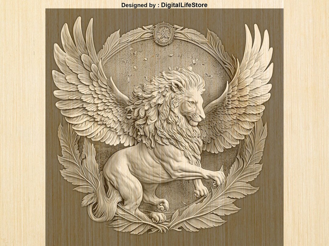 Lion 3d Illusion Laser Engraving Files With Glowforge Setting ,lion ...