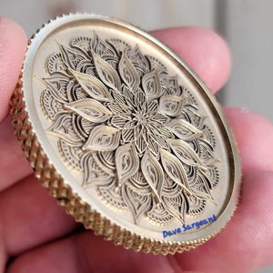 Layered Mandala 3d Engraving Files, Fiber Laser Engraving Designs ...