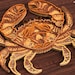 Layered Crab Laser Cut Files Svg Dxf,cricut Cut Files Cnc Files,crab ...