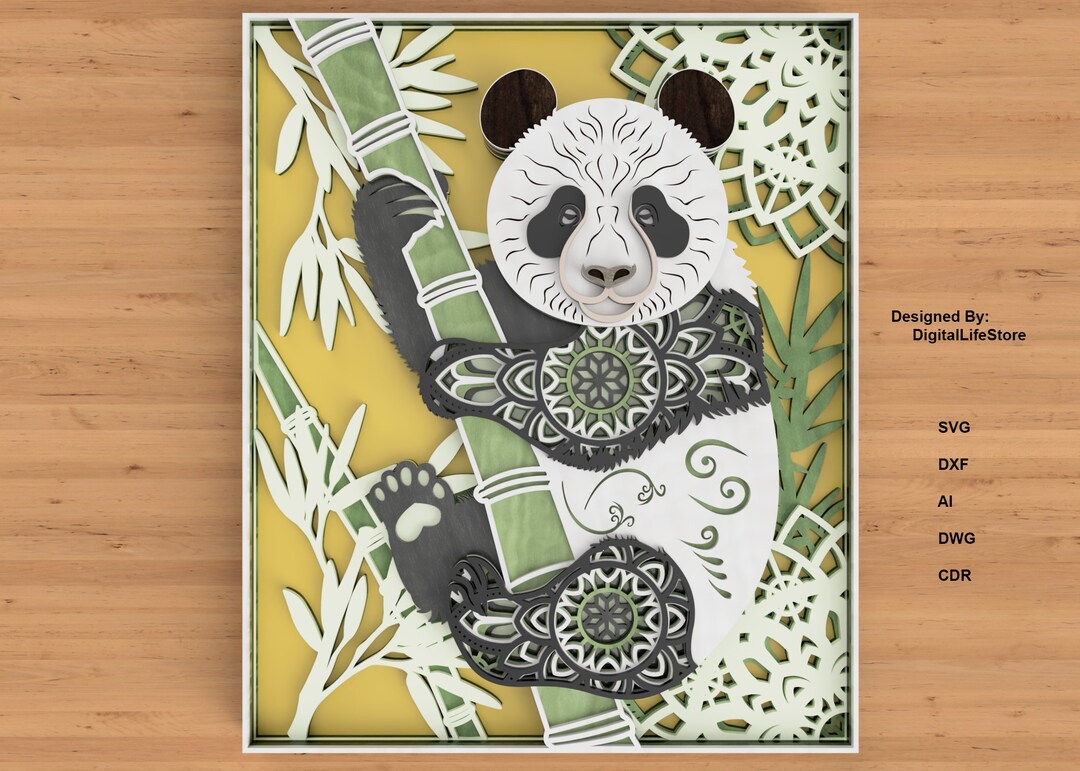 Pandala Layered Mandala Svg LASER CUT Files,cnc Router Files,cnc Files ...