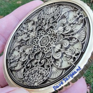 Layered Mandala 3d Engraving Files, Fiber Laser Engraving Designs ...