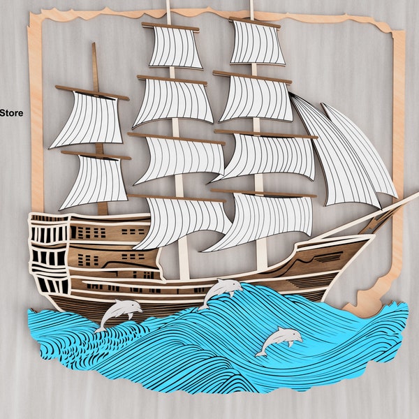 Laser Cutting Ship - Etsy