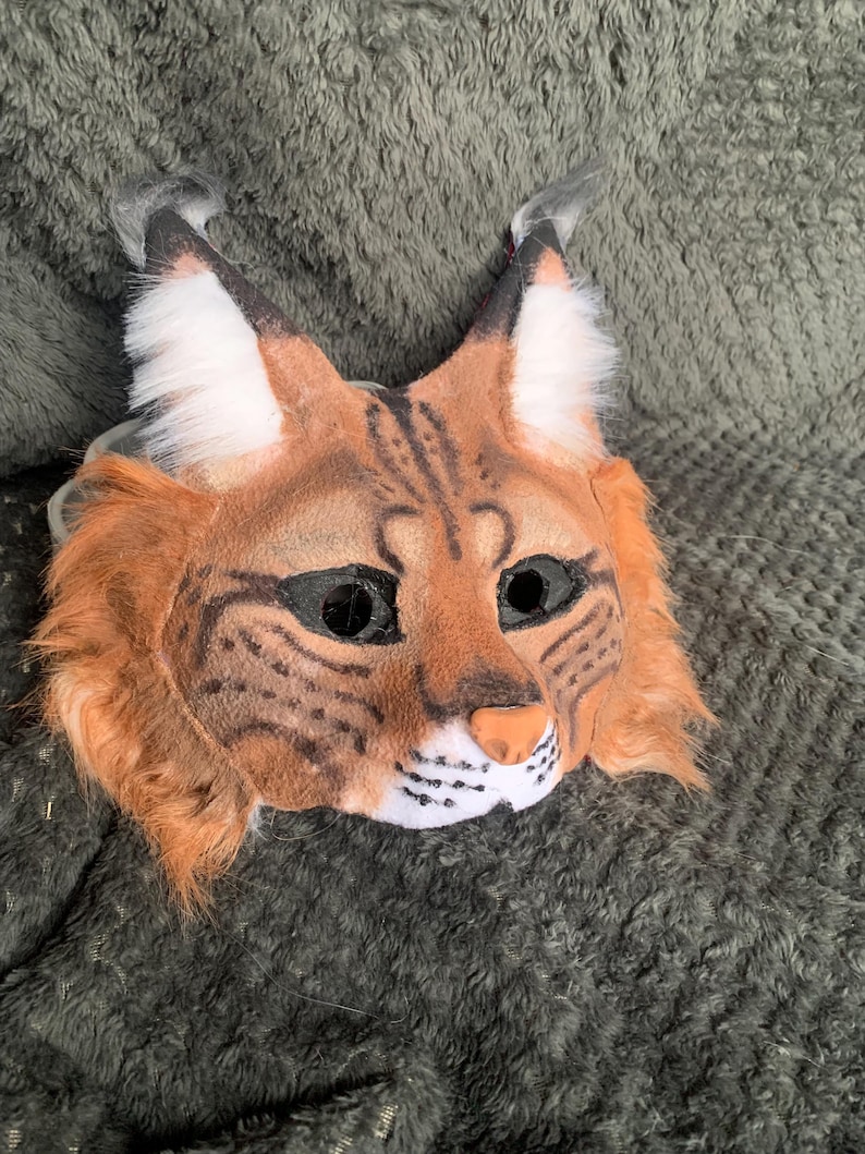 Lynx Therian/cosplay Mask - Etsy