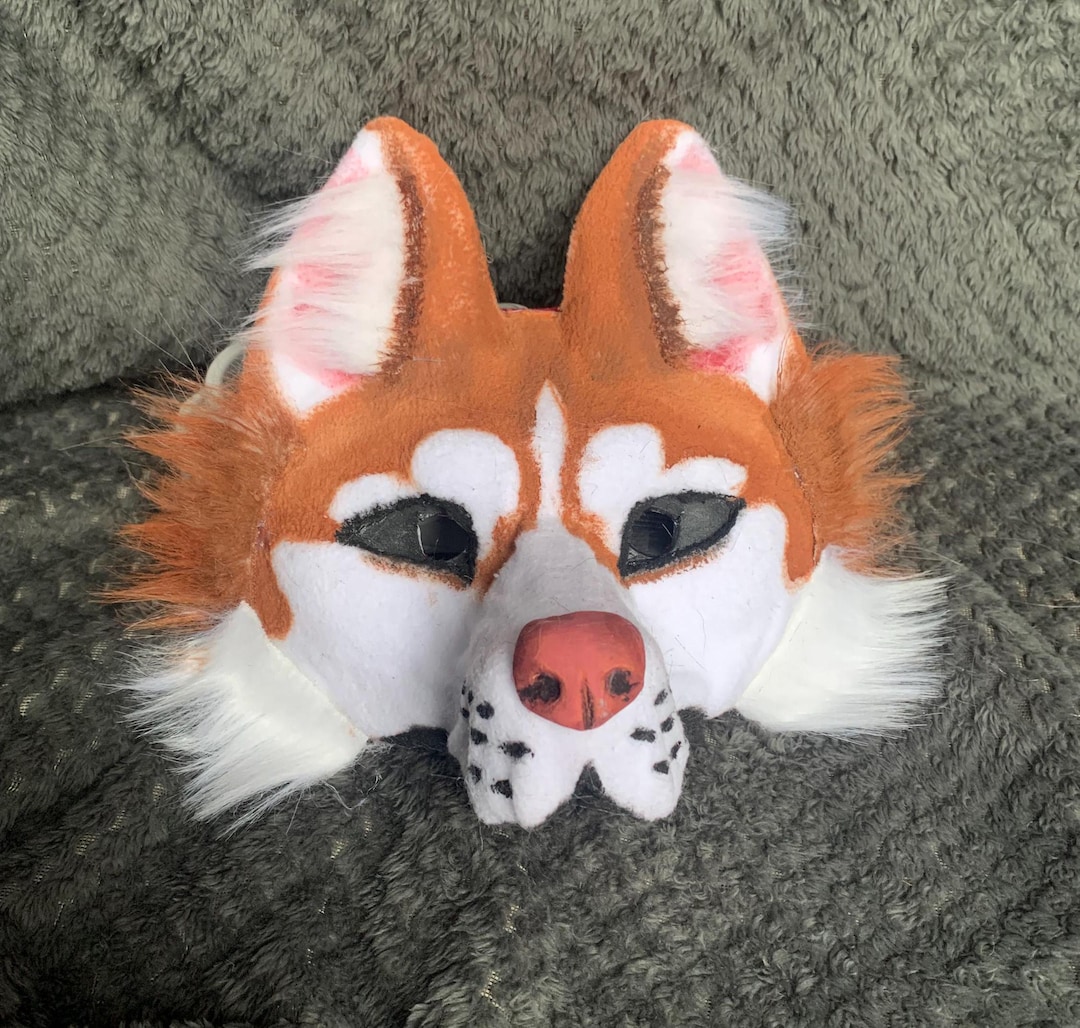 Husky Therian/cosplay Mask - Etsy