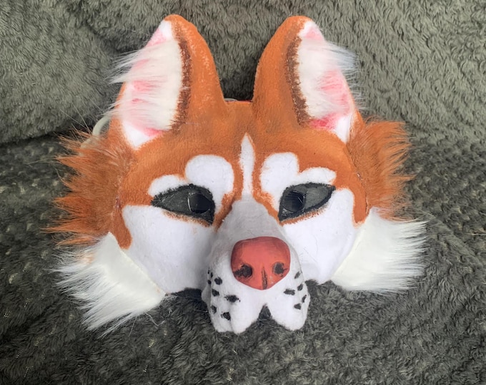 African Wild Dog Mask - Etsy