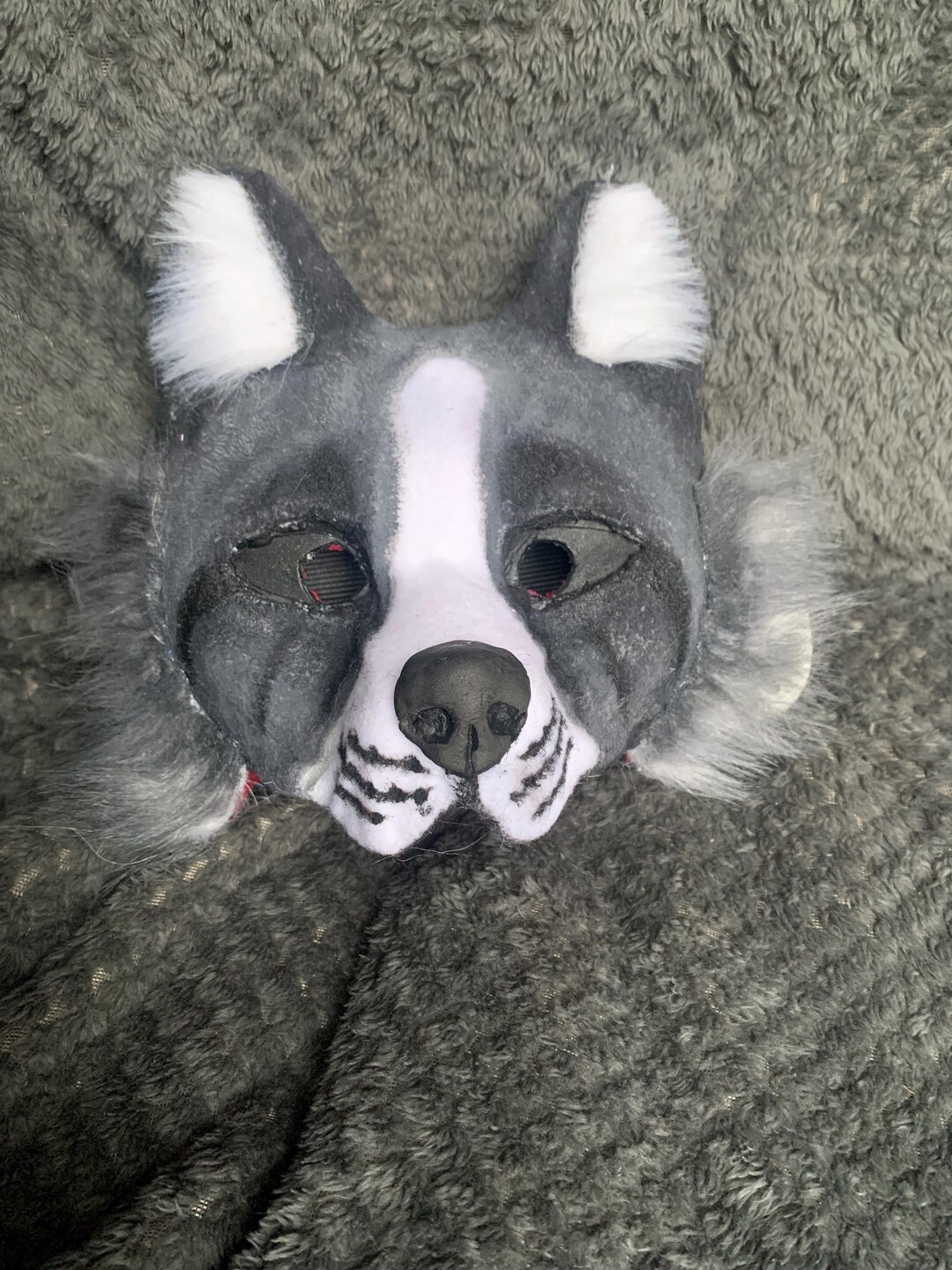 Marble Fox Therian/cosplay Mask - Etsy
