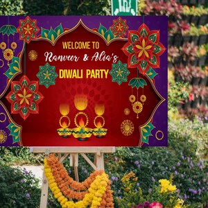 Welcome Diwali Signs & Diwali Party Signs, Diwali Welcome Signs as ...