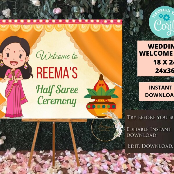 Half Saree Function Backdrop - Etsy Australia