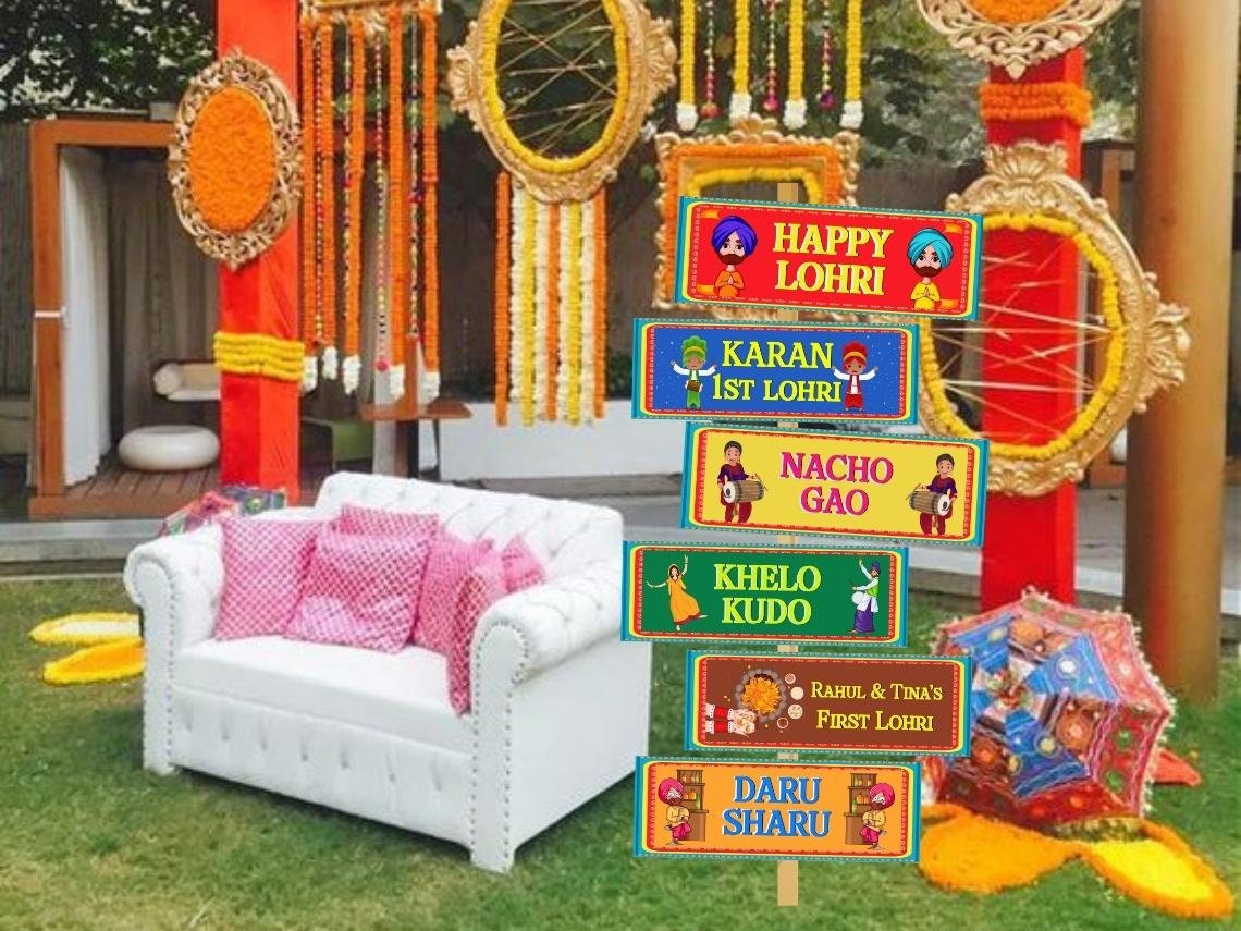 Directional Welcome Signs, Fun Signages Directions & Indian Art Signs ...