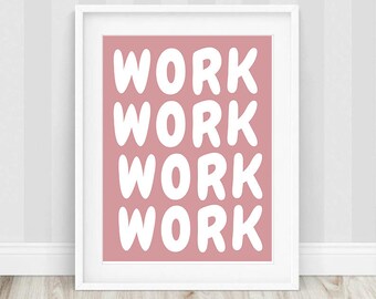 Pink Office Decor - Etsy
