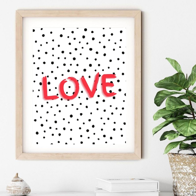 Love Print - Etsy