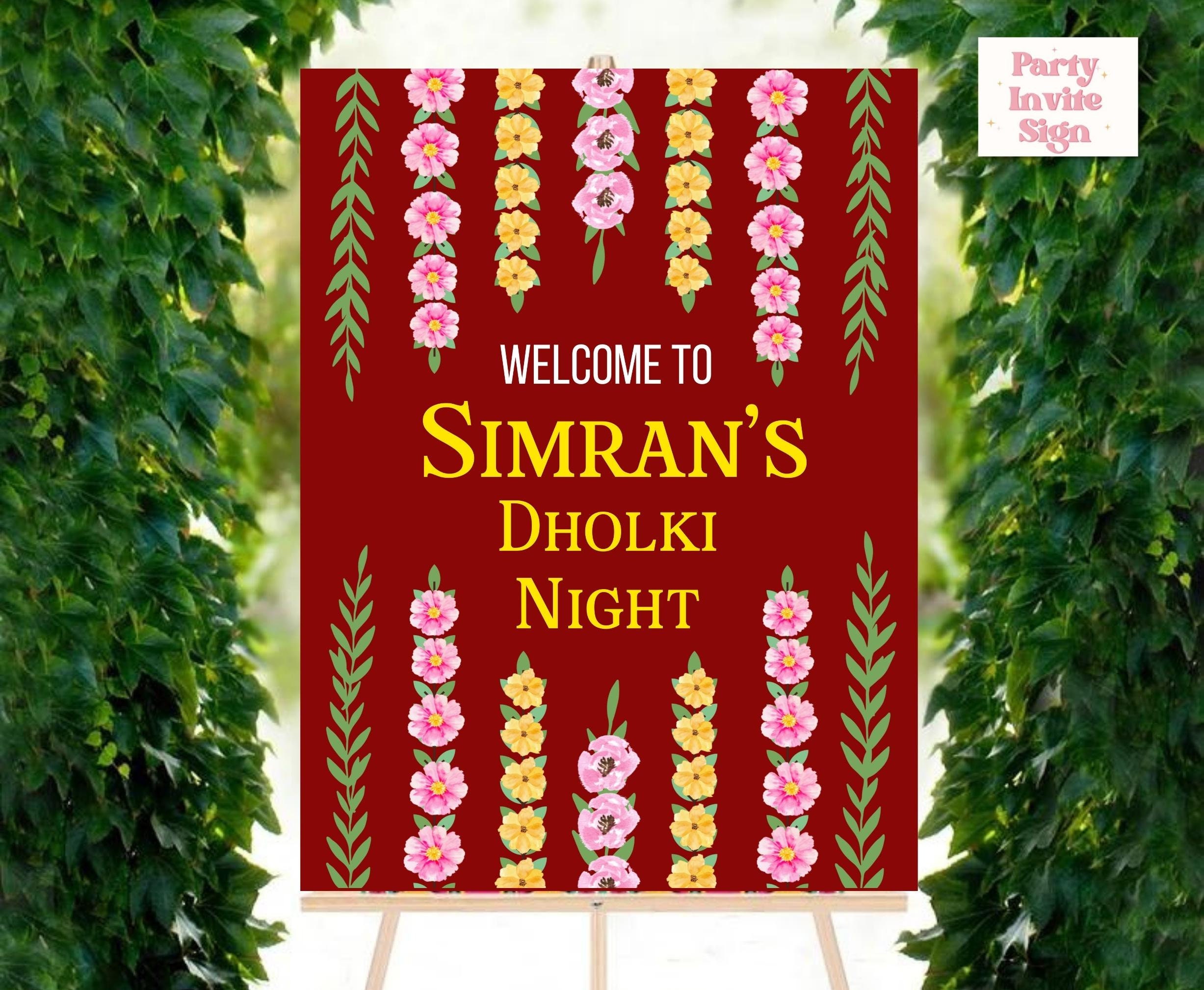 Dholak Welcome Signs as Dholki Welcome Signs, Dholak Night Signs as ...