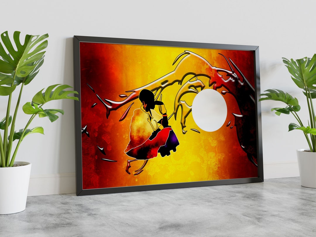 African Culture Wall Art, Ethnic Retro Print, African Ethnic Artwork ...