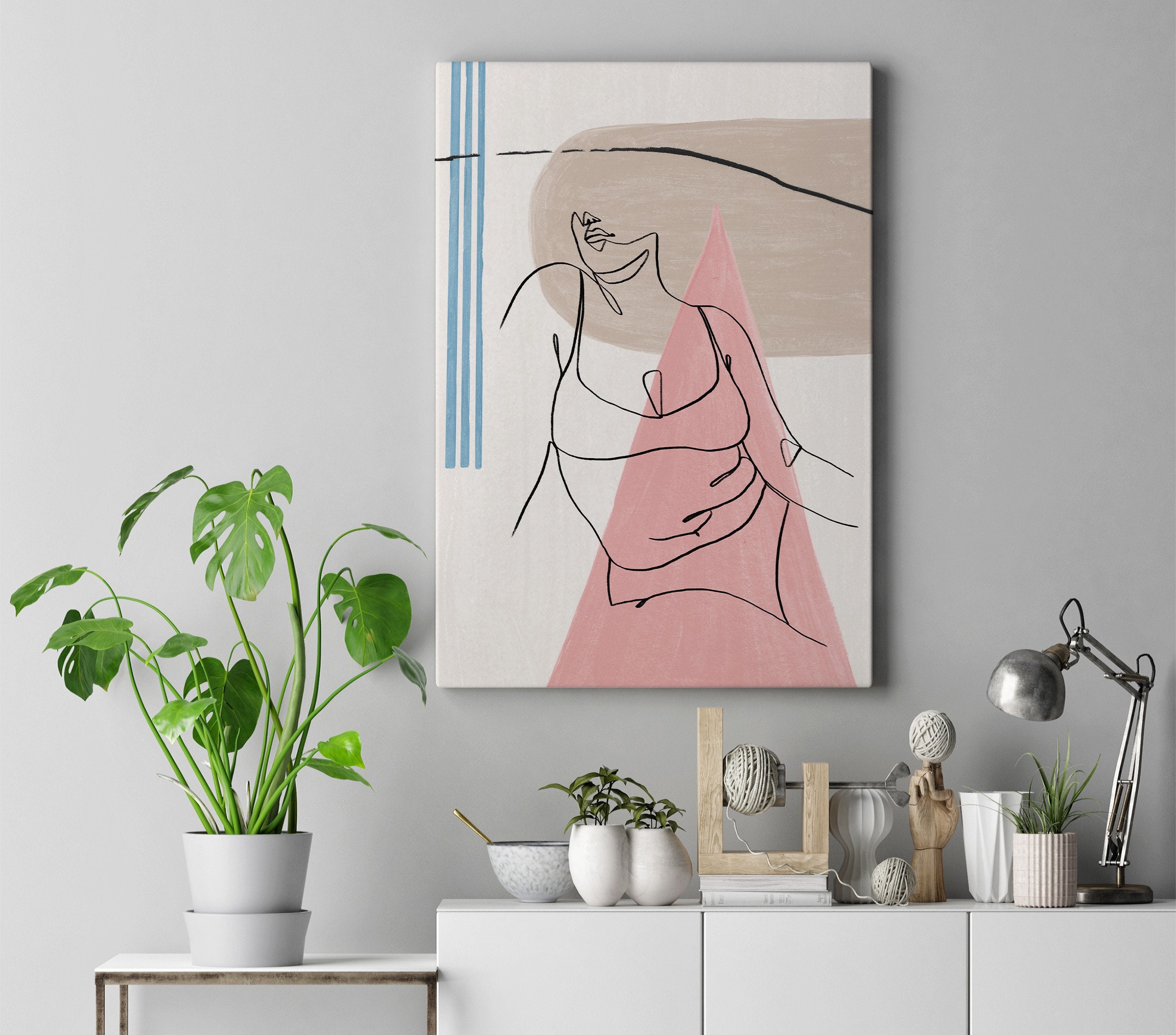 Woman, Line Art, Line Drawing, One Line, Outline, Female, Minimalist ...