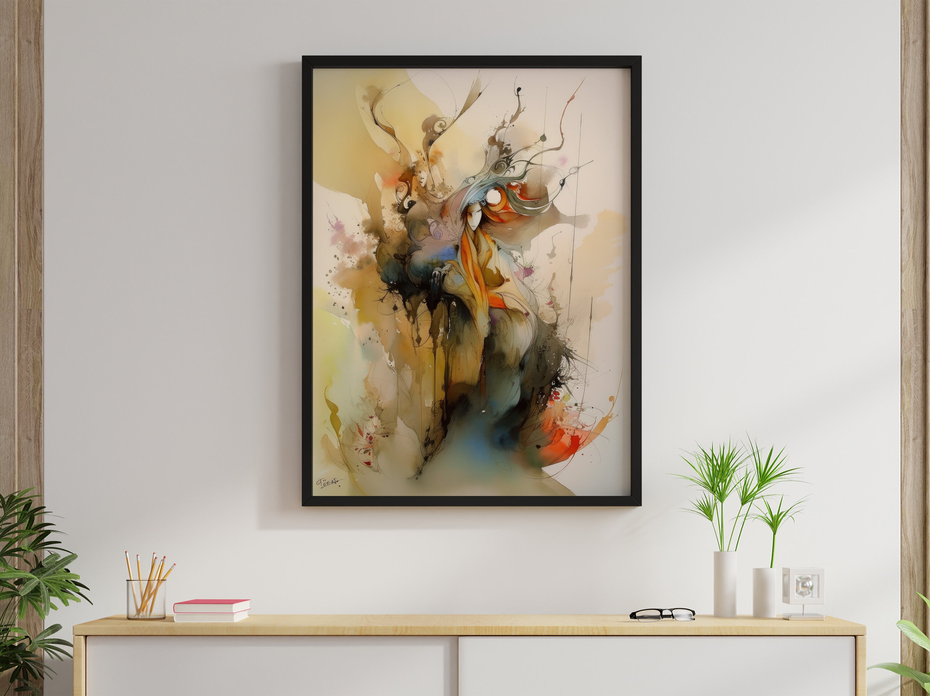Colorful Watercolor Painting | Color Splash | Dreamlike Fantasy ...