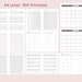Teacher Planner Calendar Printable, Flexible Academic Year Planner ...