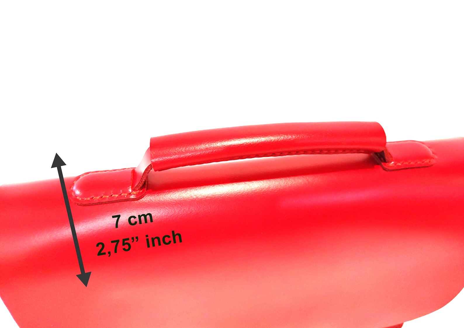 Red Leather Messenger Bag, Woman's Handbag, Leather Crossbody Bag for ...