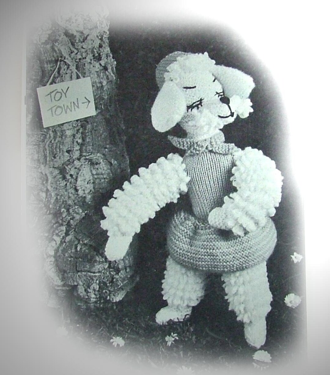 PDF Vintage FRENCH POODLE Knitting Pattern - Etsy