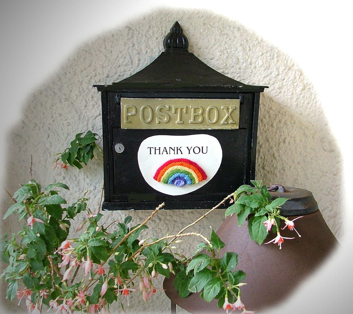 Knit a Rainbow to Say Thank You Knitting Pattern - Etsy