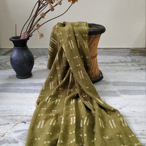 Olive Green Throw, Hand Woven Blanket, Boho Bedding, Bohemian Bed Throw ...