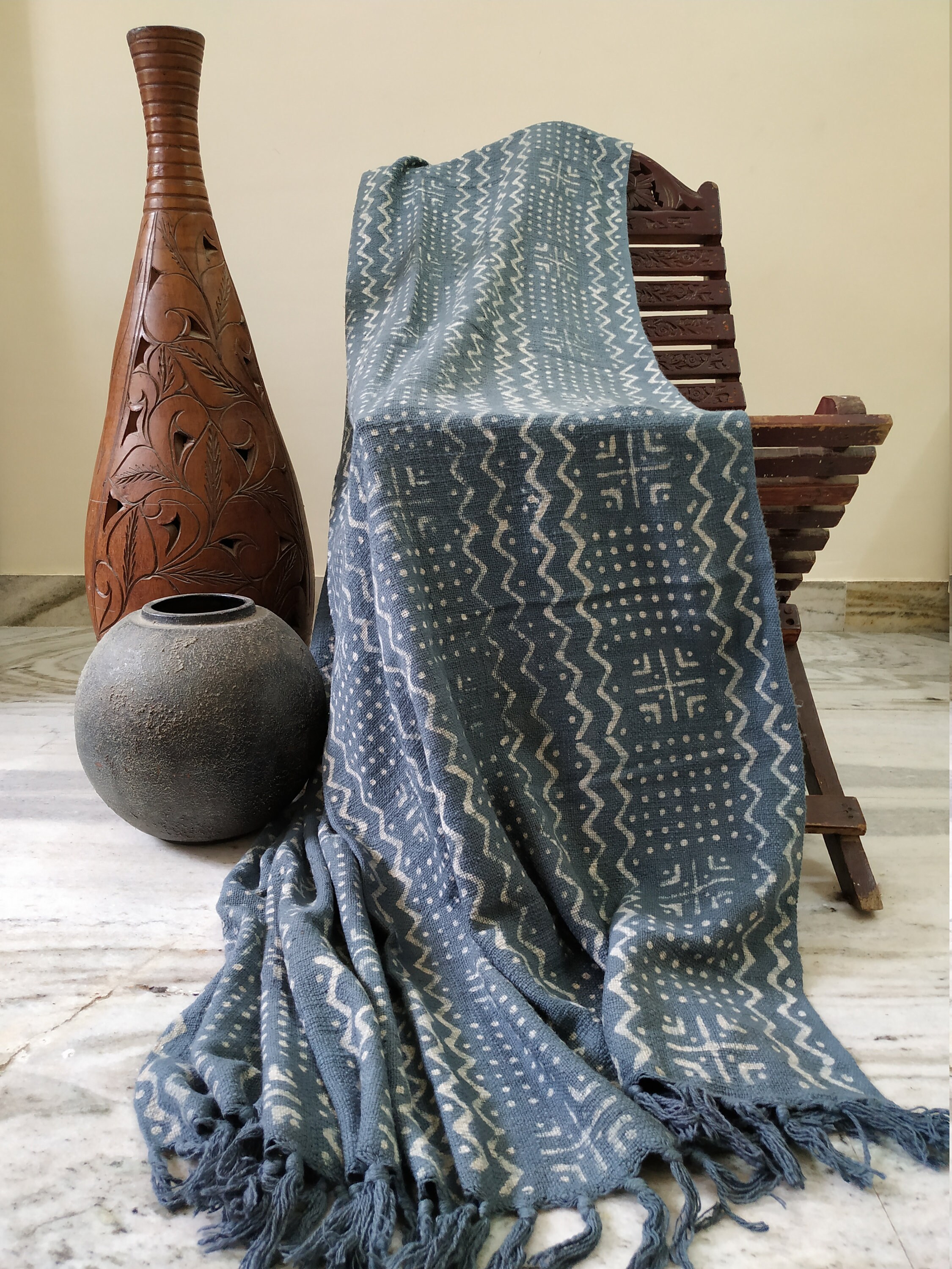 Gray Handmade Throws Handwoven Sofas Throws Blanket Couch - Etsy