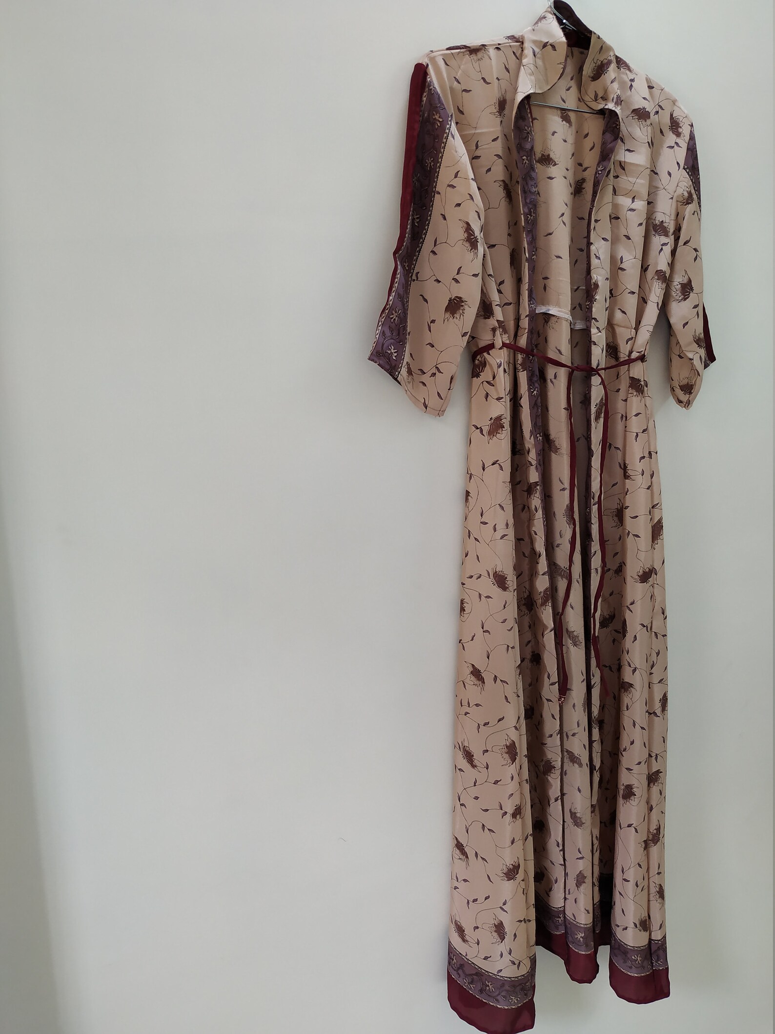 Kimono Gown/ Dressing Gown Robe/ Upcycled Saree Robe/ Vintage - Etsy
