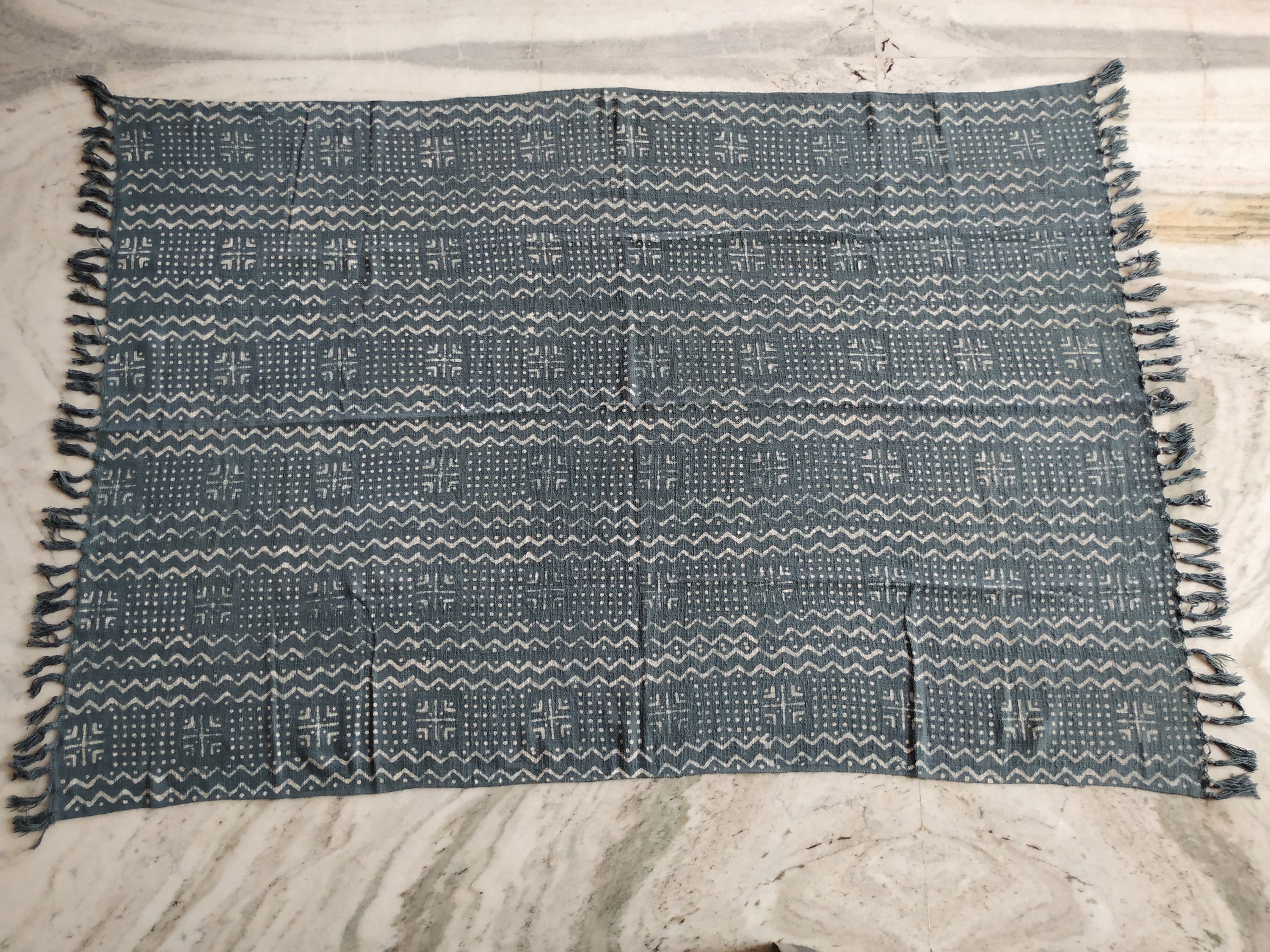 Gray Handmade Throws Handwoven Sofas Throws Blanket Couch | Etsy