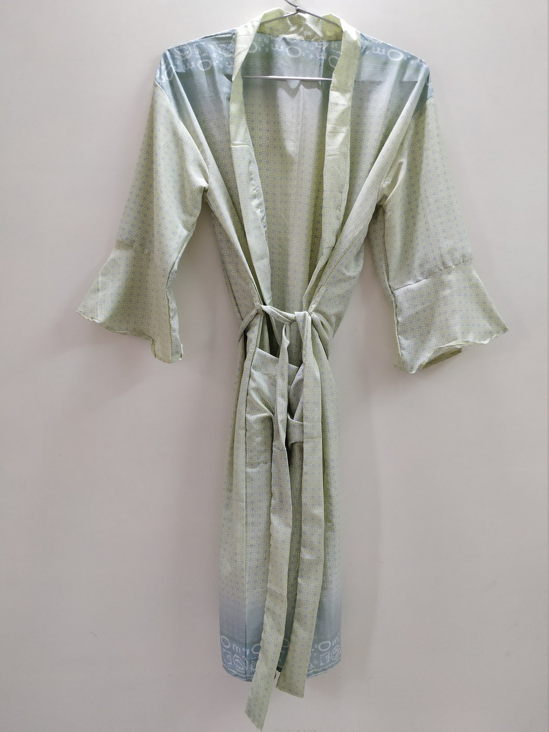 Vintage Saree Dressing Gown Bridesmaid Robes Kimono Robes - Etsy