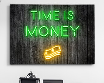 Time is Money | Etsy