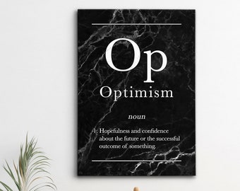 Optimism Wall Poster - Etsy