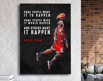 Michael Jordan Quote Poster - Etsy