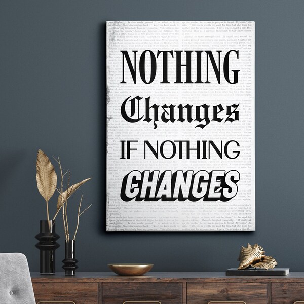 If Nothing Changes - Etsy