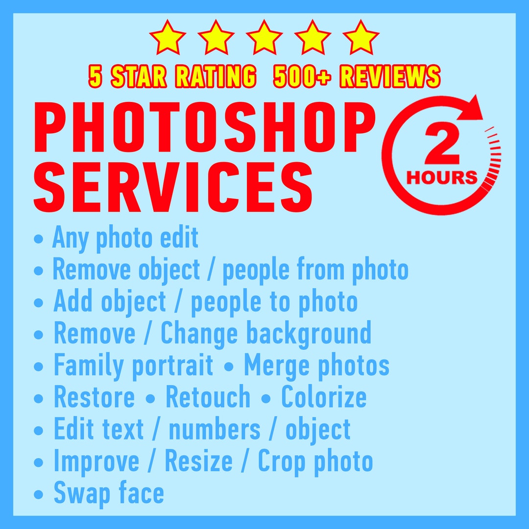 Professional Photoshop Service, Graphic Design, Custom Retouching Work ...