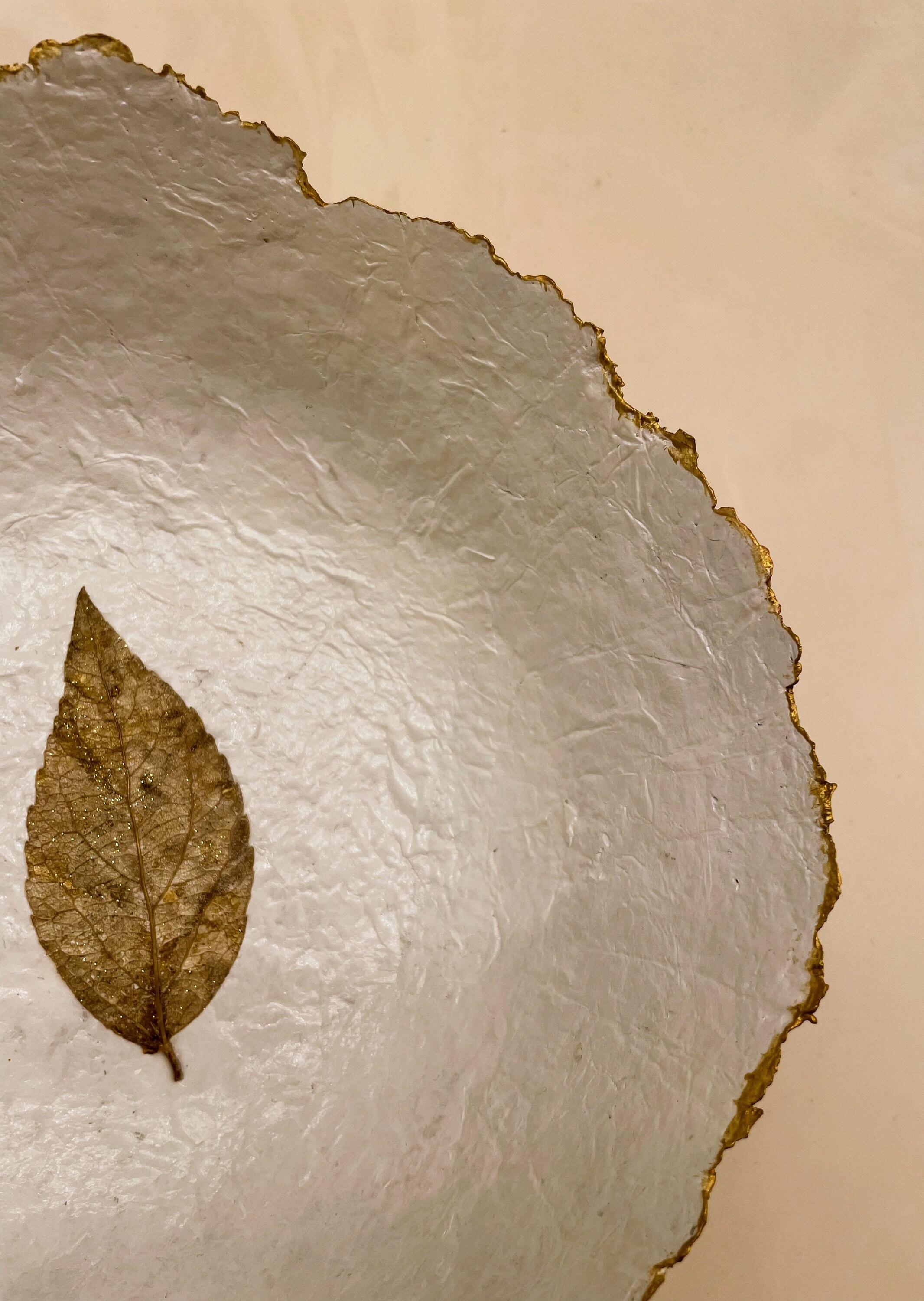 Large Size Paper Mache Pulp Bowl, Decorative Paper Recycled Bowl With ...