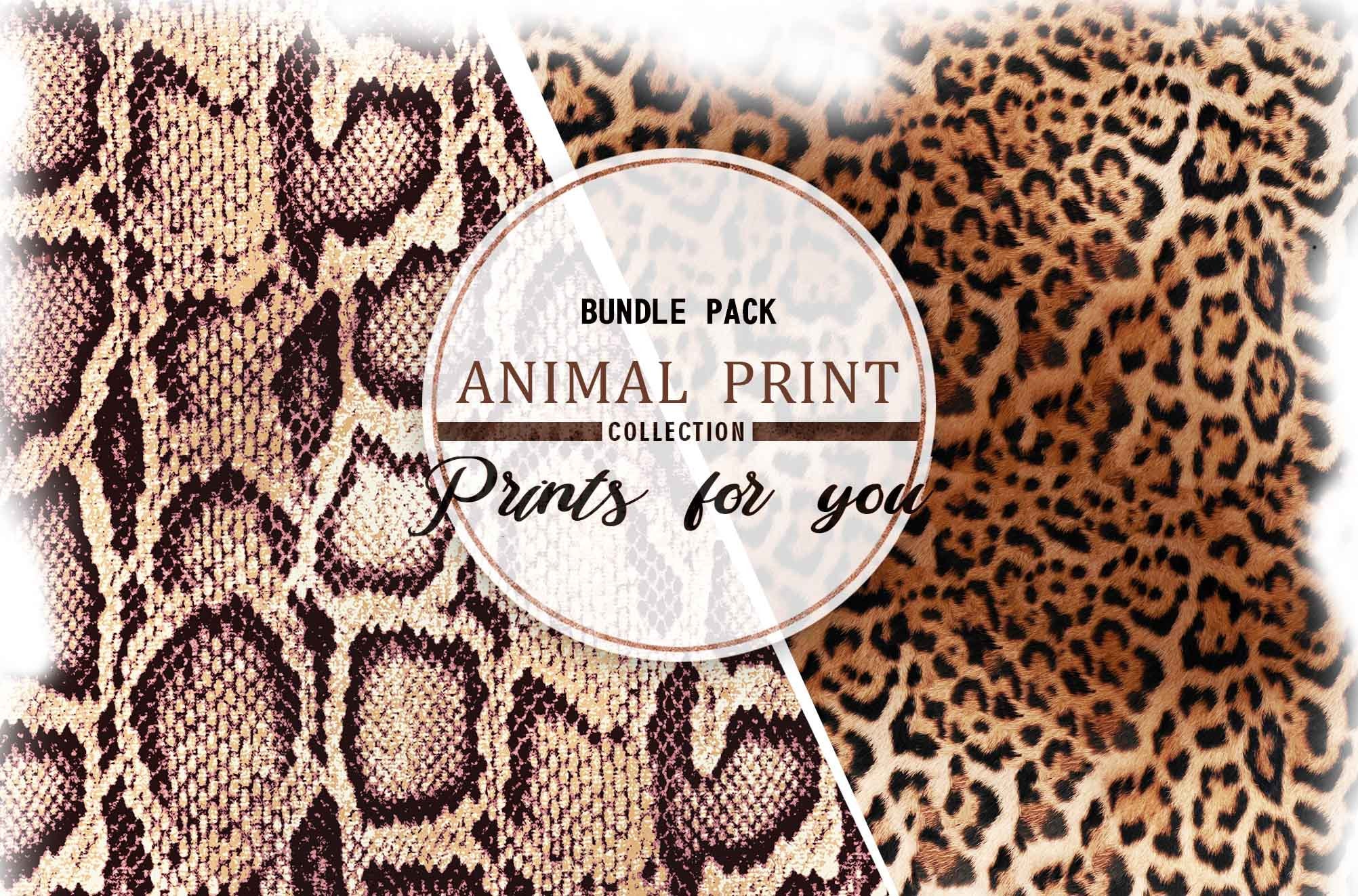 Animal Print Bundle Pack Sublimation Design Leopard Skin Png Cheetah ...