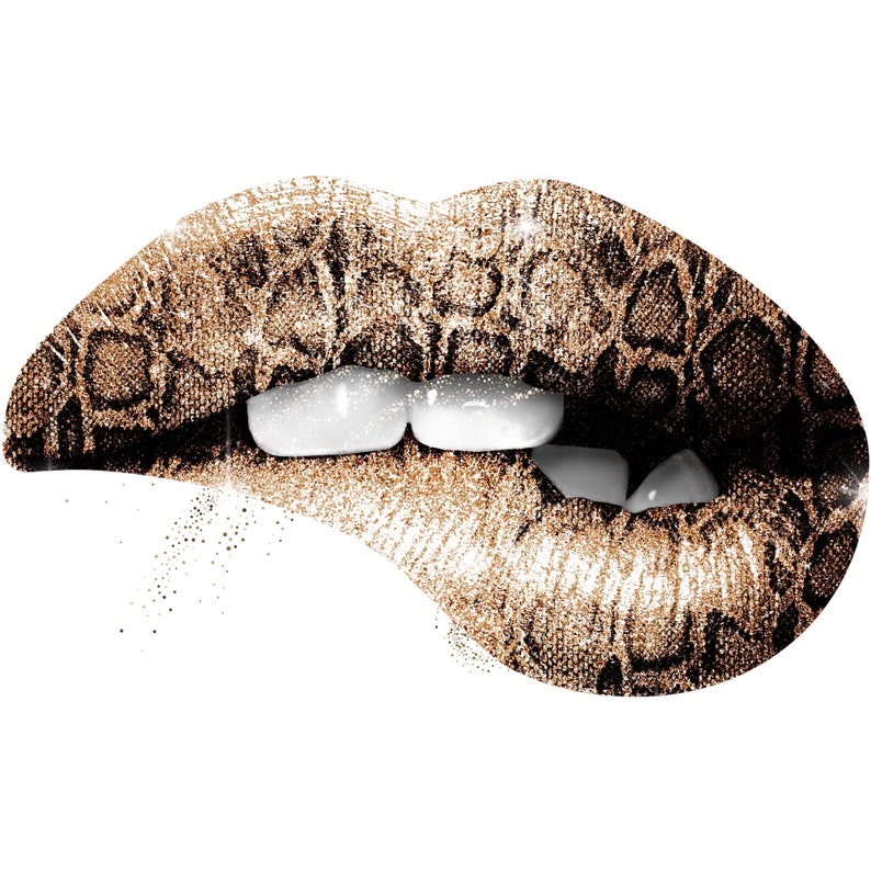 Lips Animal Print Sublimation Design PNG Digital Clipart Transfer Shirt ...