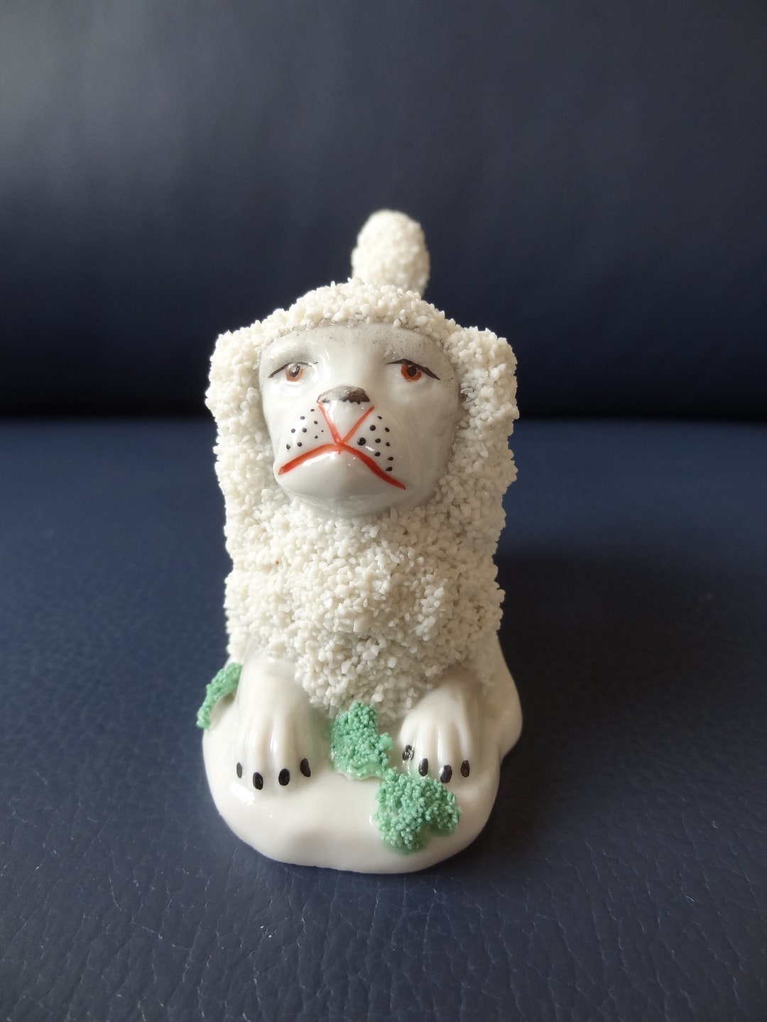 Porcelain Figurine Poodle, Sitzendorf, Thuringia - Etsy